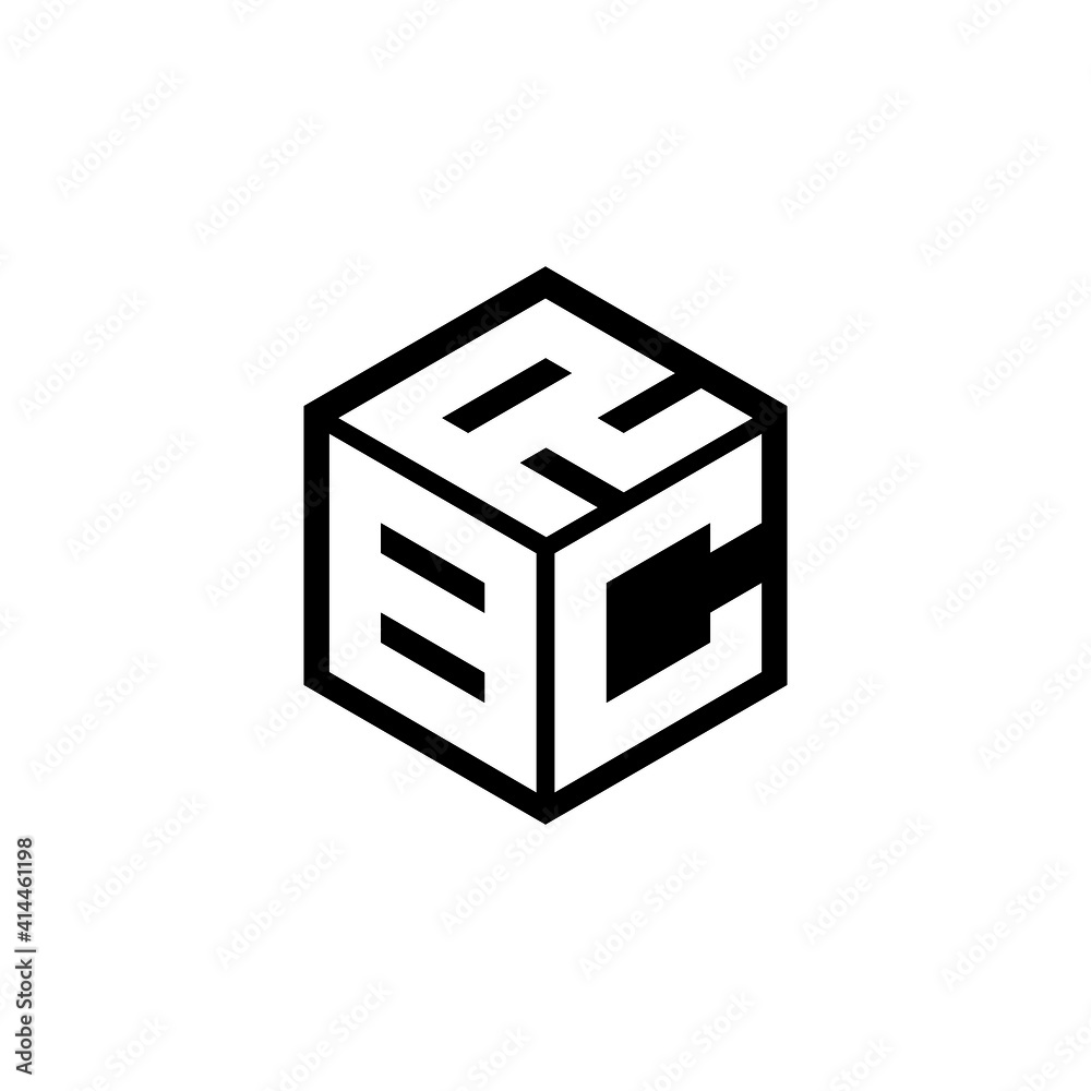 BCR letter logo design with white background in illustrator, vector ...
