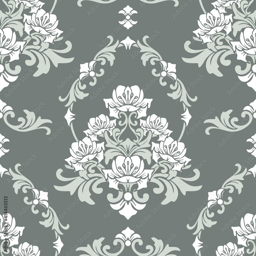 Rococo Wallpaper Seamless