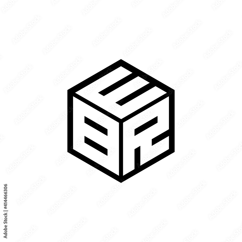 BRE letter logo design with white background in illustrator, vector ...