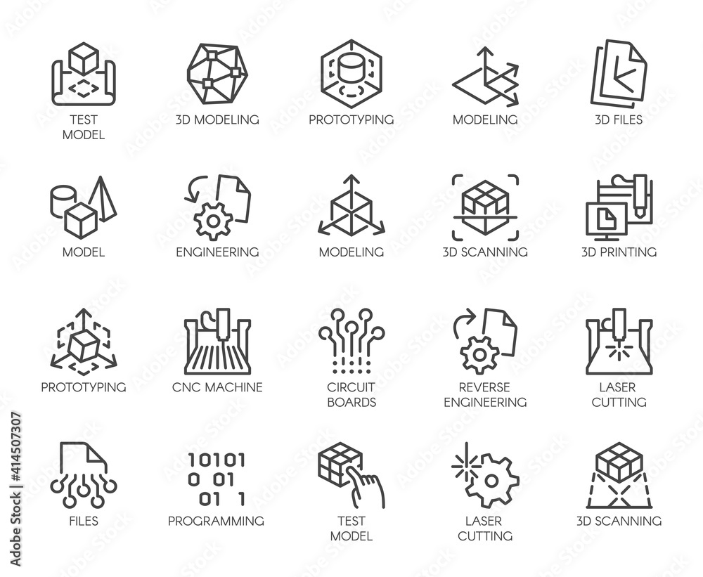 Premium Icons Pack on Engineering, Product Development and Creation ...
