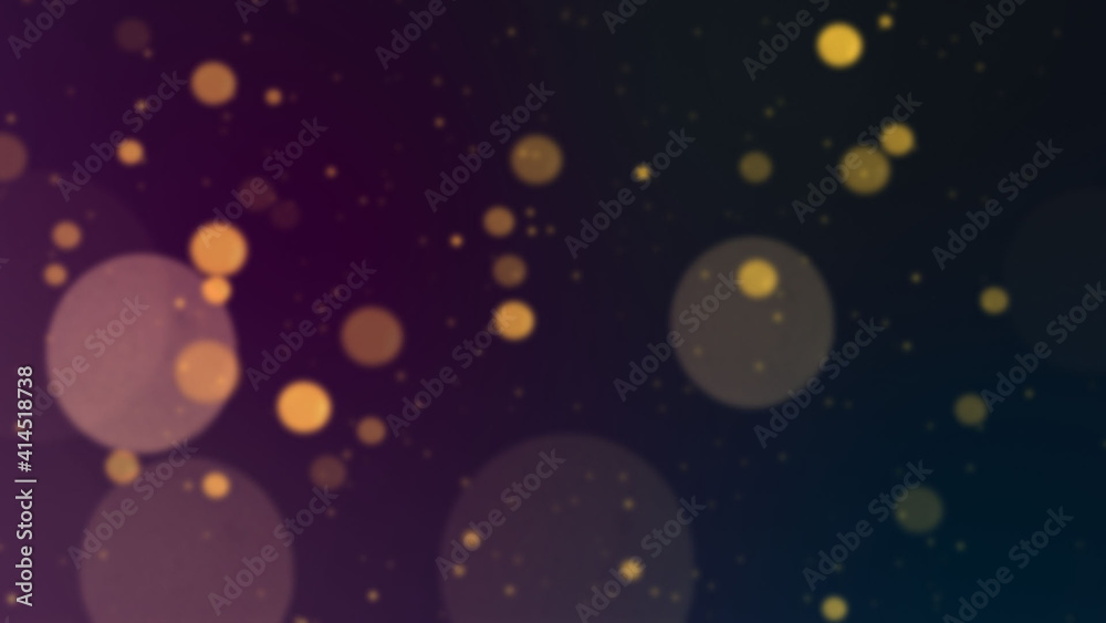 3 Bokeh Lights Sparkling and 1 Light Leak Overlay Stock Template ...