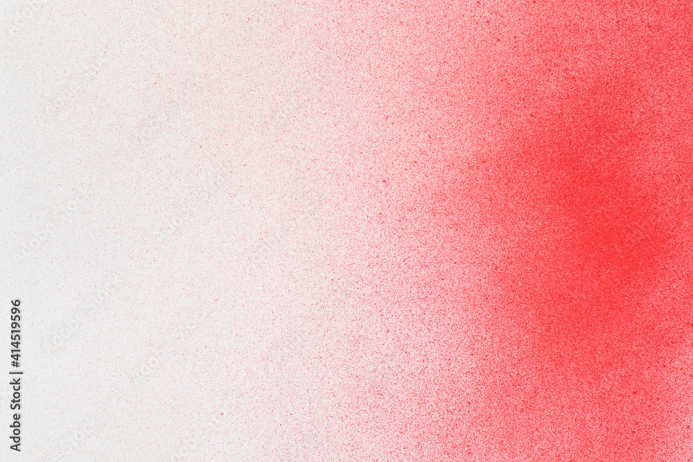 spray paint red on a white paper background Stock Photo | Adobe Stock