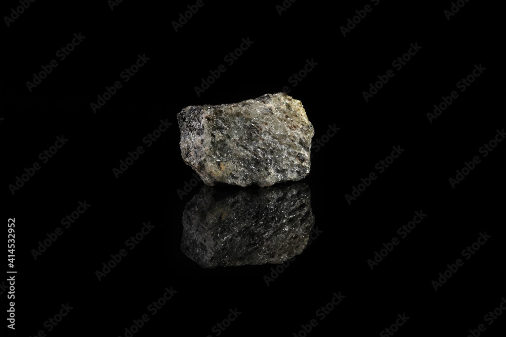 Natural mineral from geological collection - raw apatite, phosphorus ...