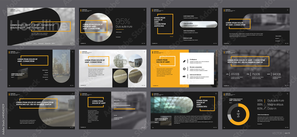 Geometric Graphic Design Project Proposal Presentation. Infographic ...