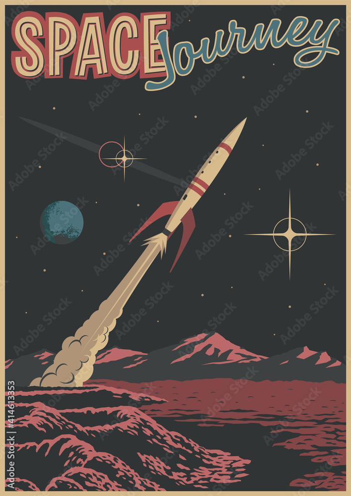 Space Rocket Book