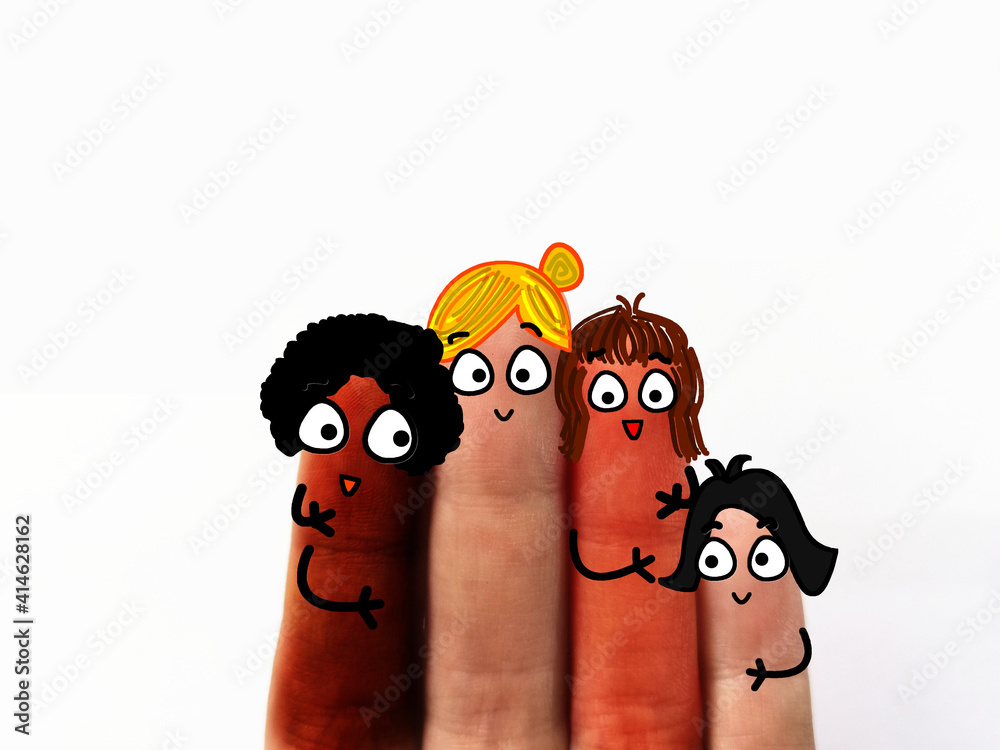 Finger Art Stock Photo | Adobe Stock