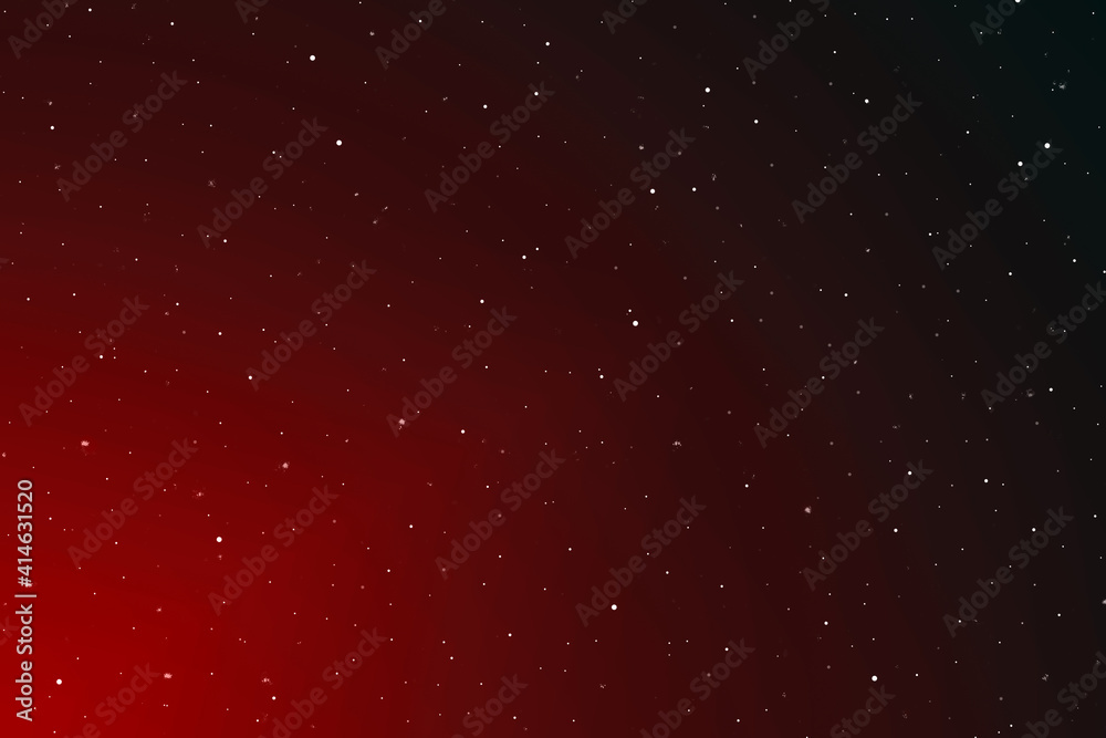 Starry night sky galaxy space background. Red sky with stars. Stock ...