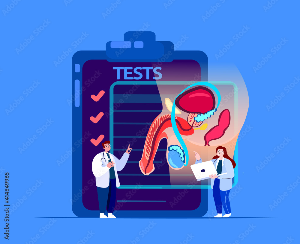 Andrologist,Urologist Scientist Doctor Examine Test,Labs, Analysis of ...