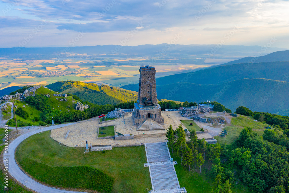 Monument to Freedom commemorating battle at Shipka pass in 1877-1878 in ...