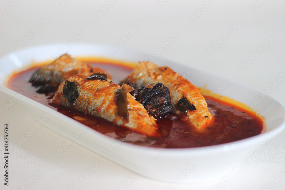 Foto de Sardines curry is a traditional central Kerala fish curry also ...