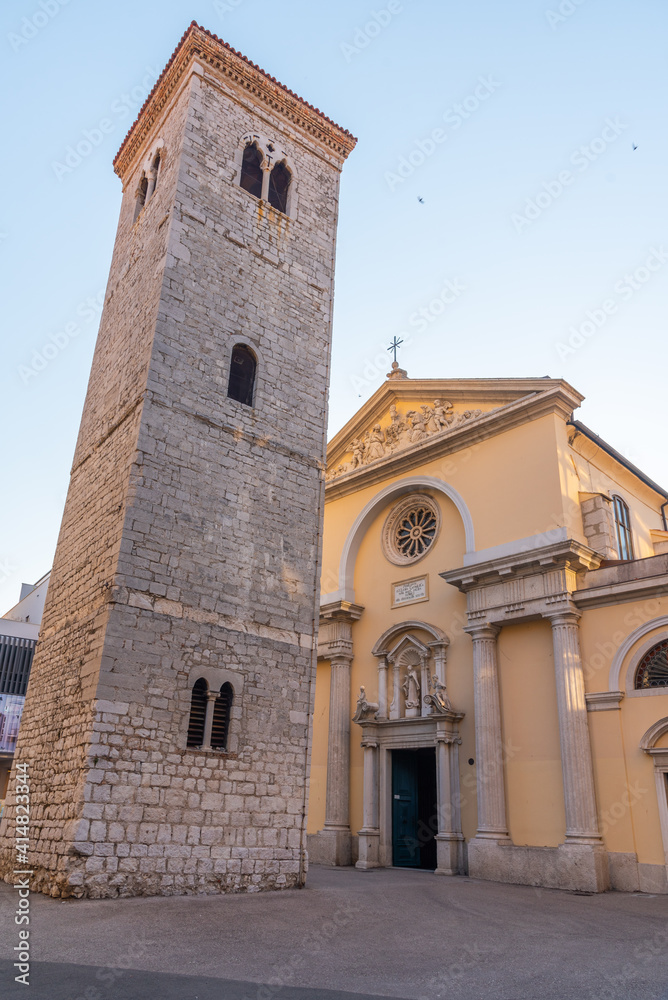 Church of the Assumption of the Blessed Virgin Mary in Rijeka, Croatia ...