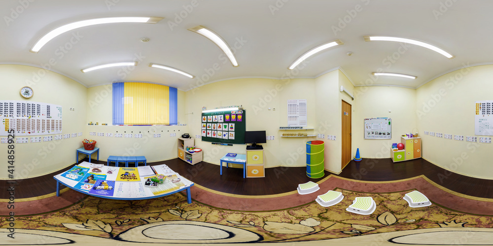 MINSK, BELARUS - JANUARY, 2020: full seamless spherical hdri panorama ...