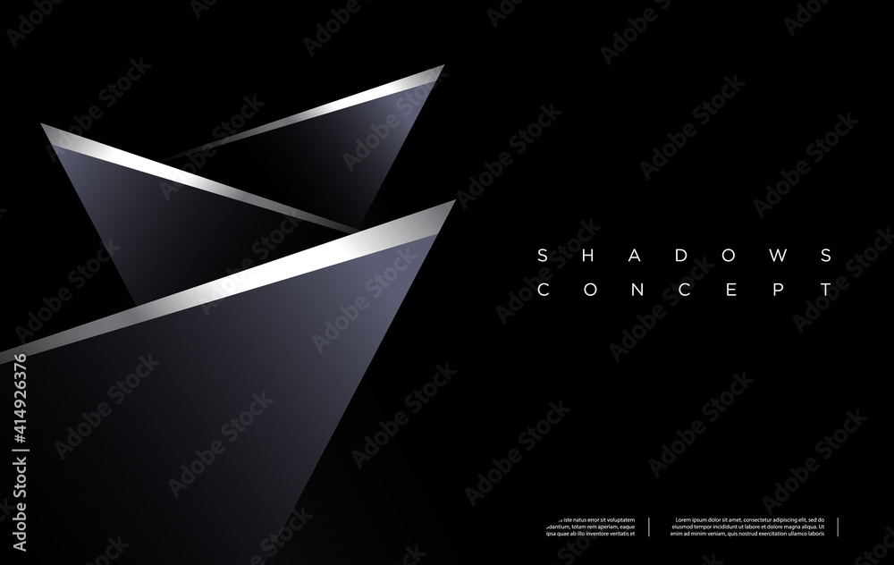 Luxury dark background design for website, poster, brand identity ...