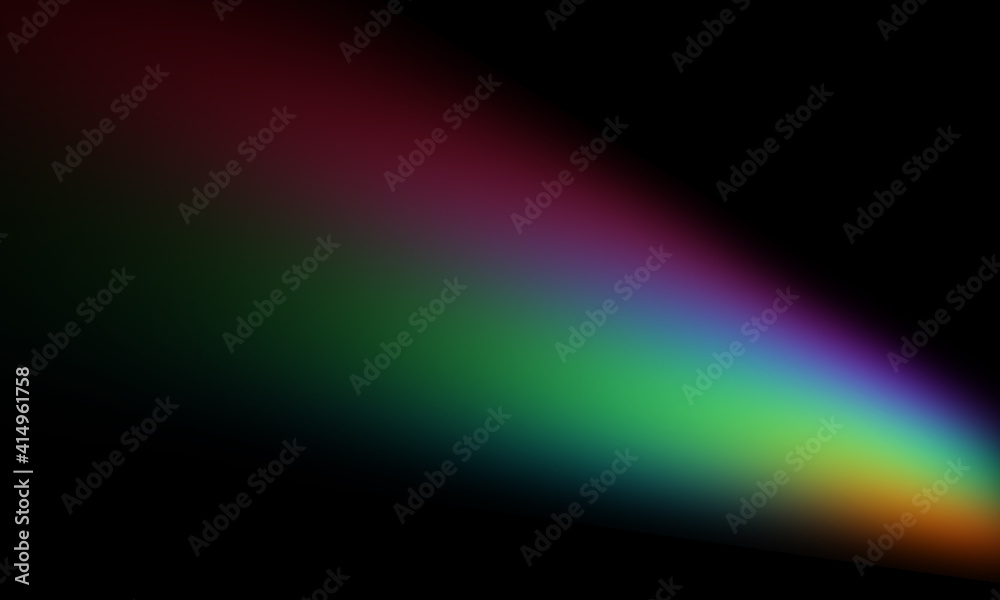 rainbow gradient on black background. colorful textured creative ...