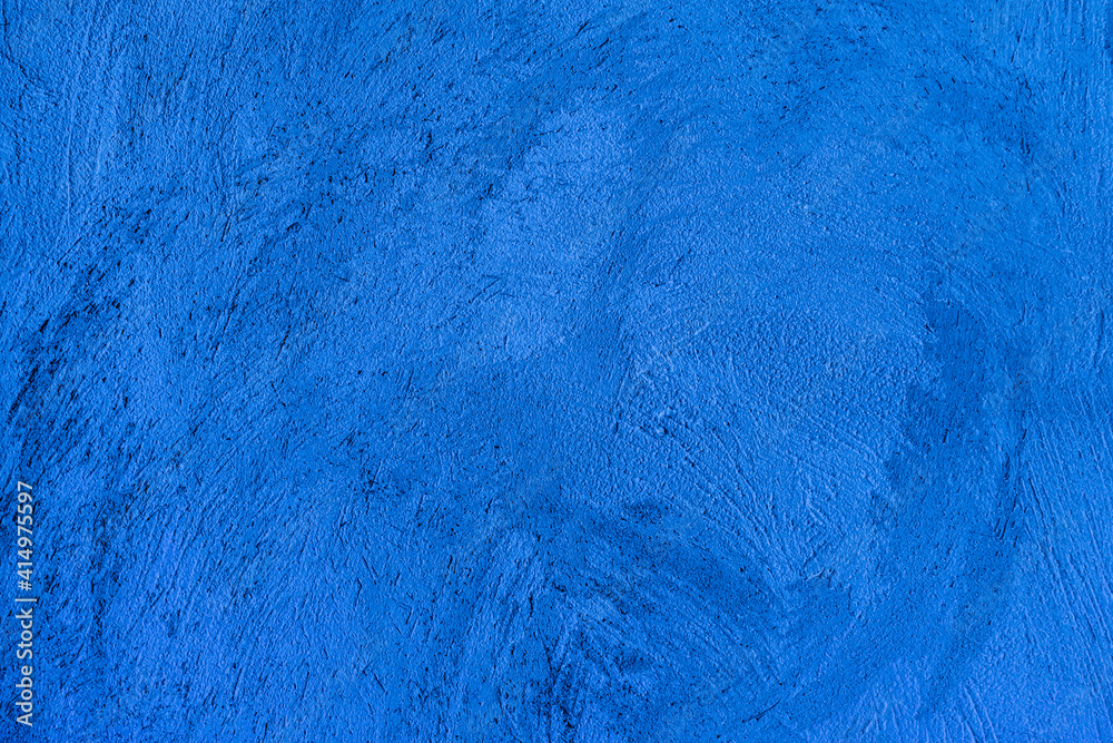 Old wall pattern texture cement blue dark. abstract blue color design ...