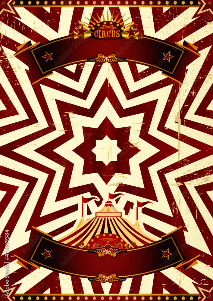 Circus abstract red background. A red circus background for a poster ...