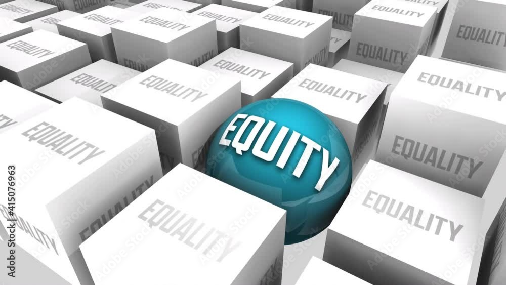 Equity Vs Equality Diversity Inclusion Opportunity Access 3d Animation ...