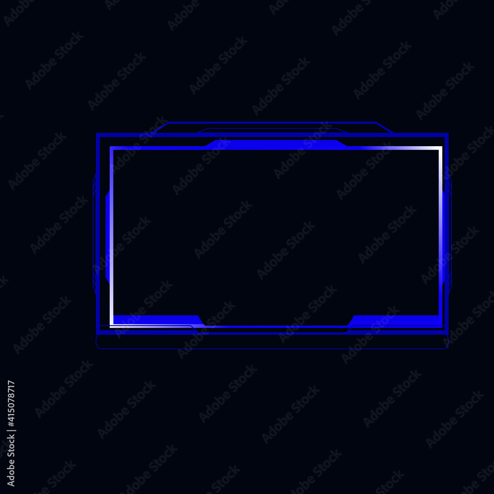 twitch overlays, twitch screen, vector, web, web cam, web camera ...