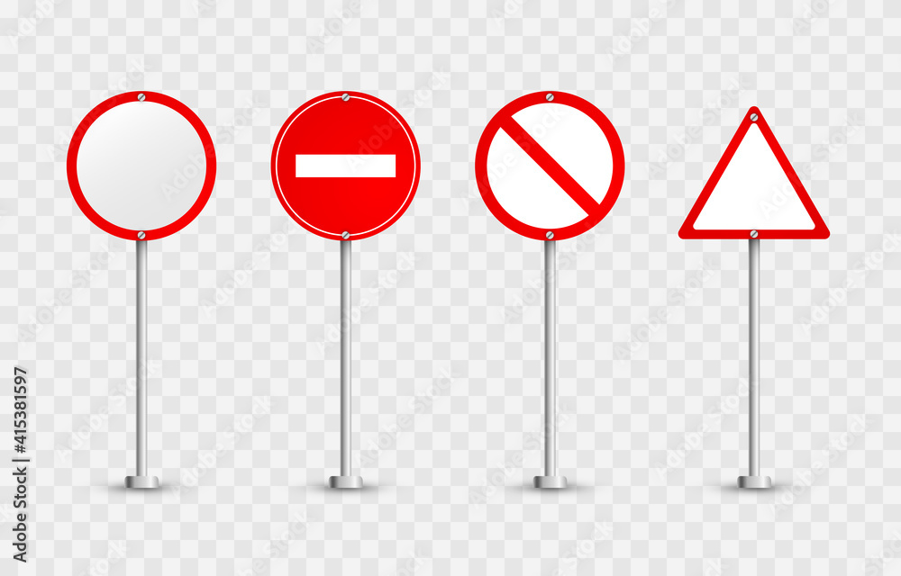Prohibitory Traffic Signs