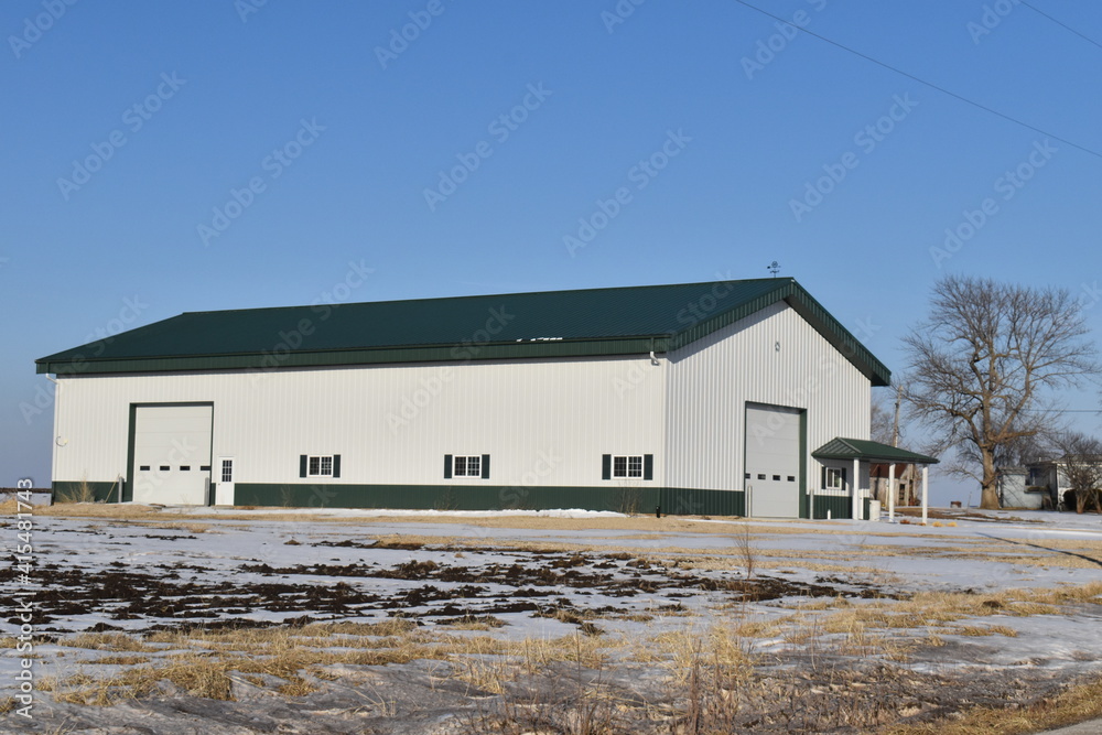Metal Building Stock Photo | Adobe Stock
