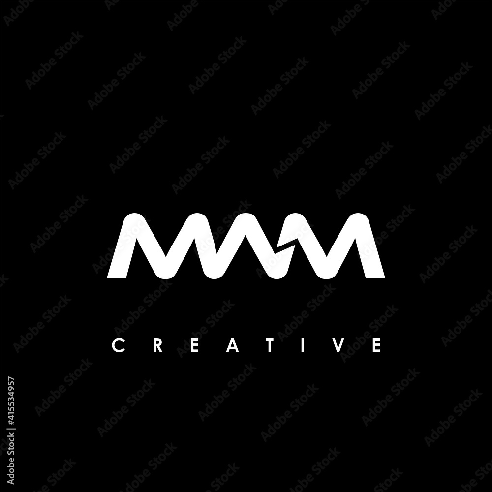 MWM Letter Initial Logo Design Template Vector Illustration Stock ...