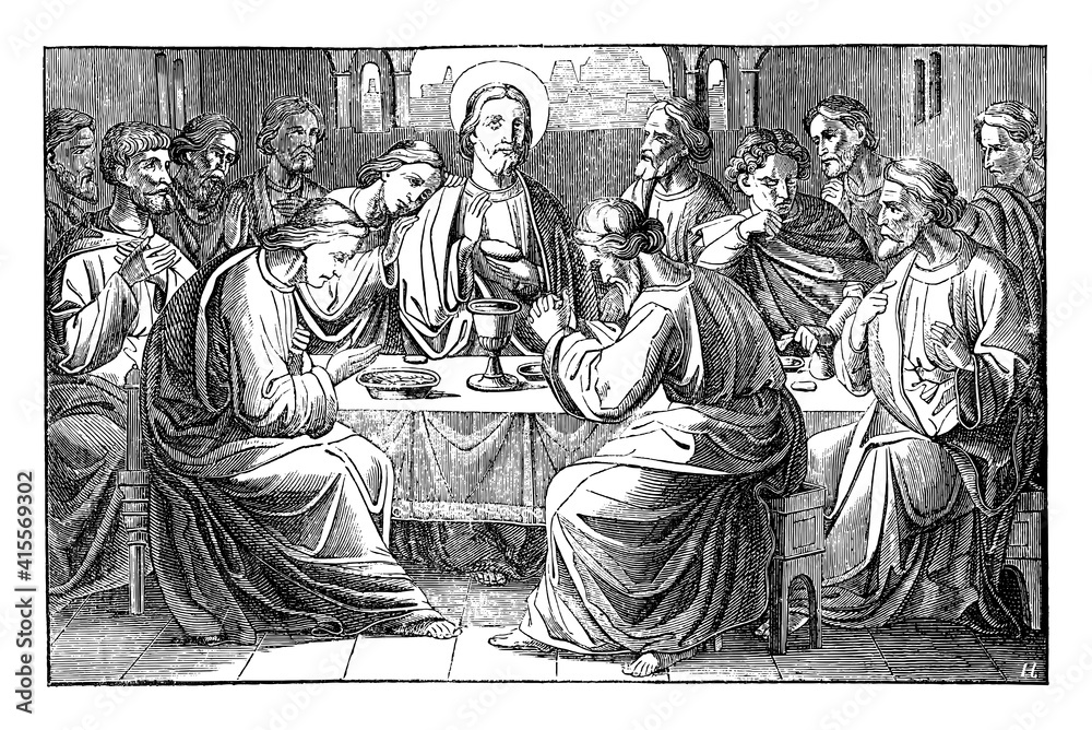 Last Supper Sketch