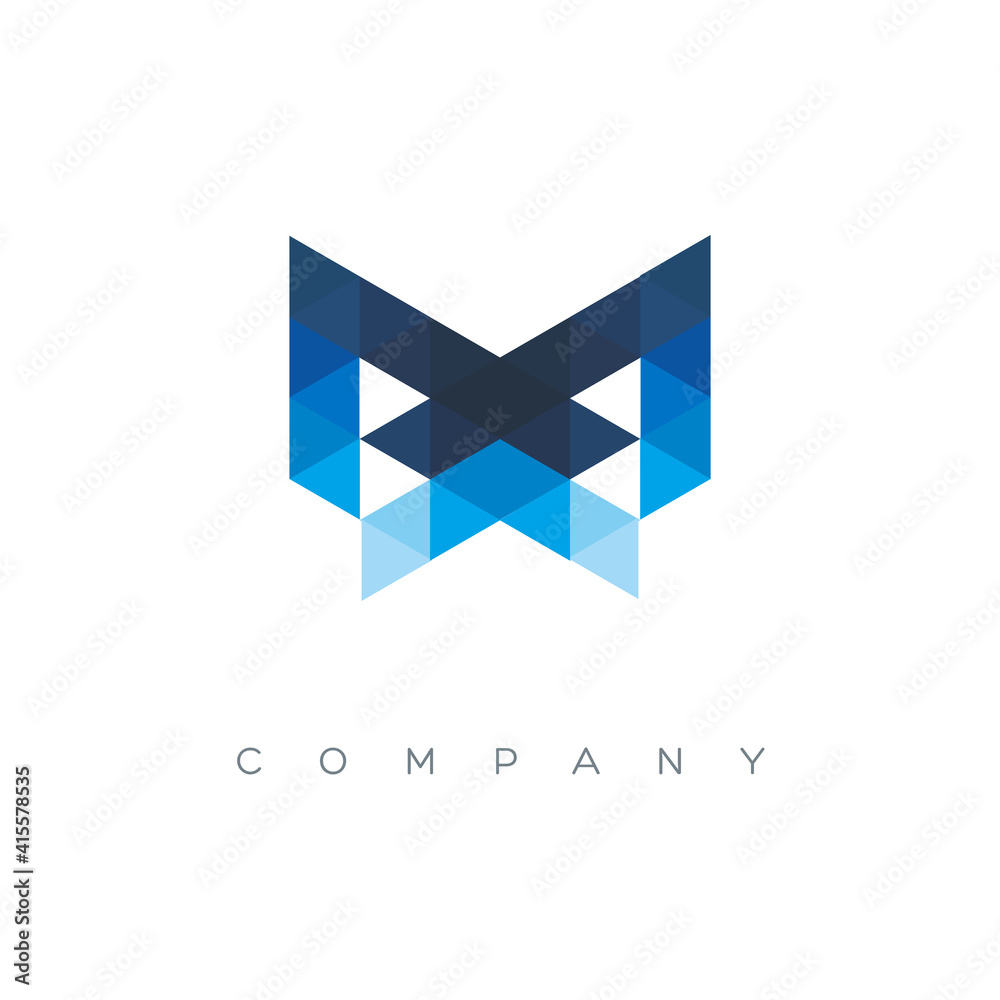 initial M logo design vector Stock Vector | Adobe Stock