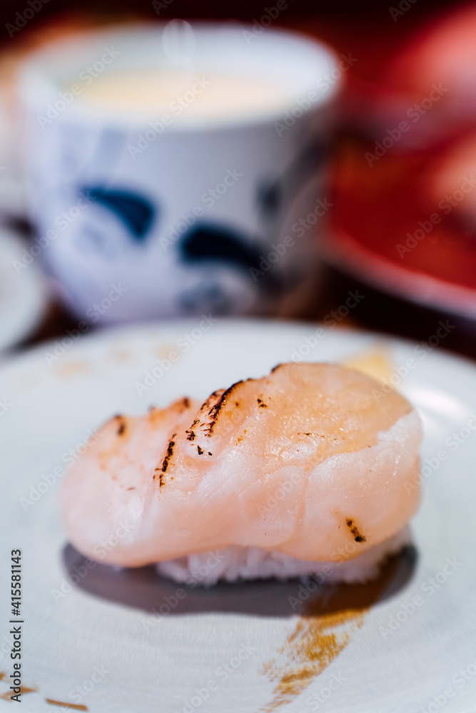 Sushiro restaurant in Taipe, Taiwan. Sushiro is the large chain of ...