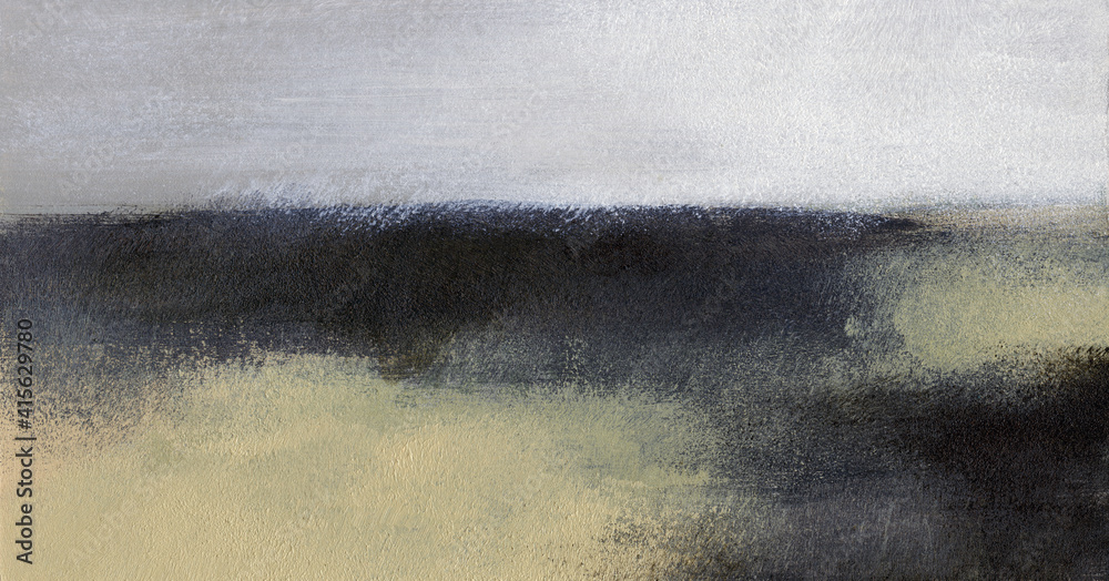 Beautiful abstract landscape. Versatile artistic image for creative ...