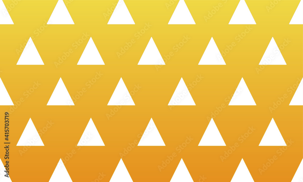 Yellow Background, Zenitsu Agatsuma, Demon Slayer, Kimetsu no Yaiba ...