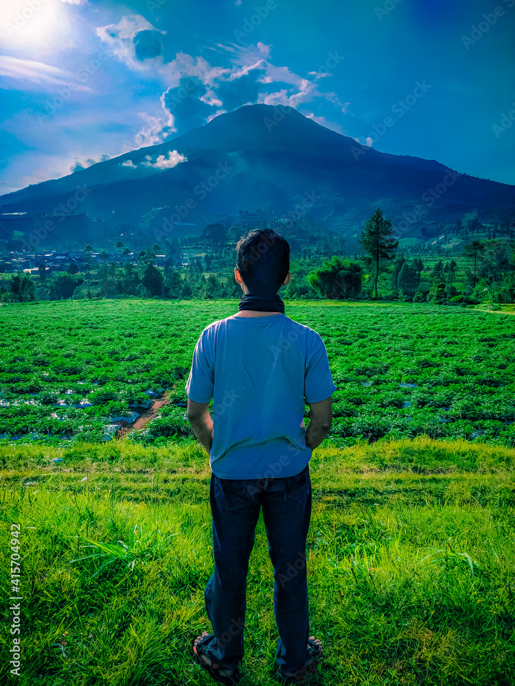 Mount Sumbing is a volcano located in Central Java, Indonesia. Mount ...