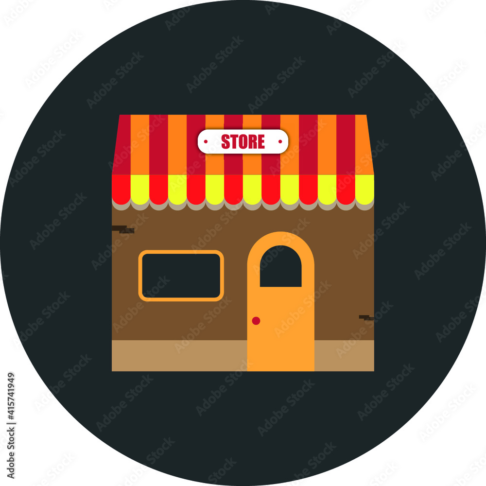 Store icon. Shop symbol. Sale sign. Logo design element Stock Vector ...