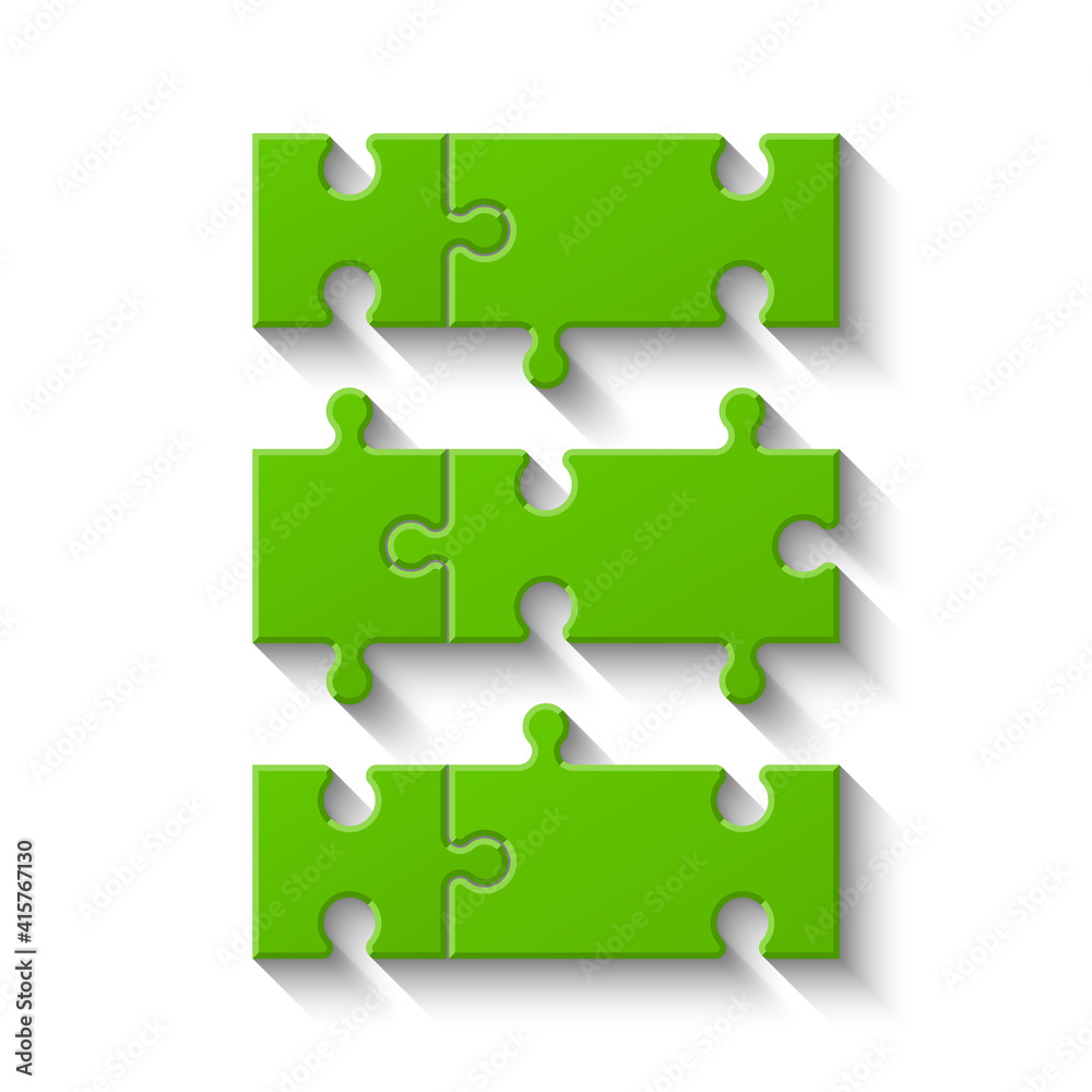 Background puzzle pattern. Simple six piece puzzle wallpaper template ...