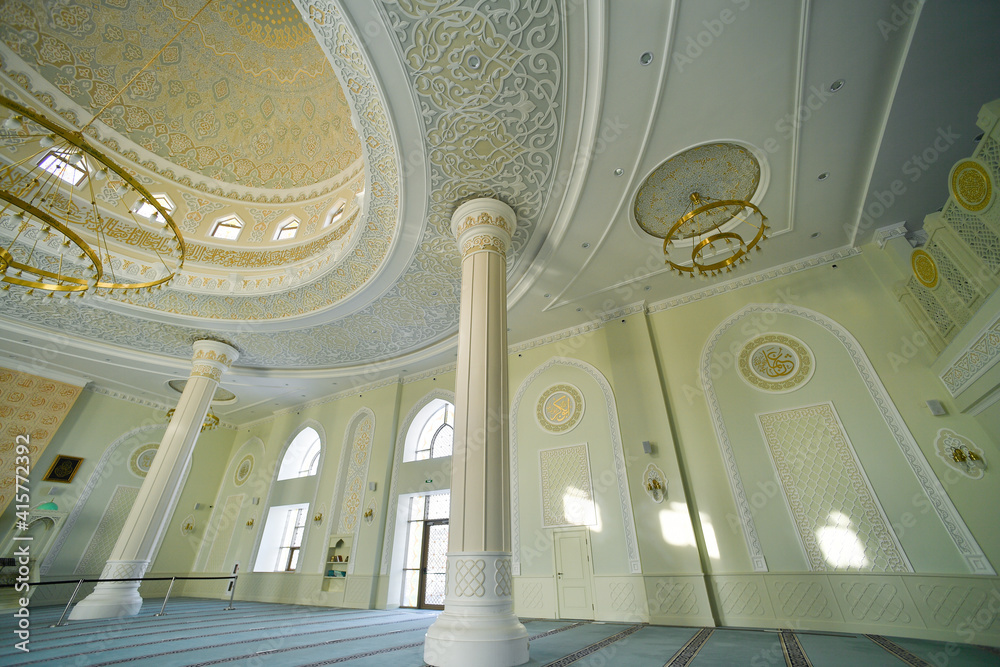 Islam, mosque, architecture, arch, religion, building, interior, column ...