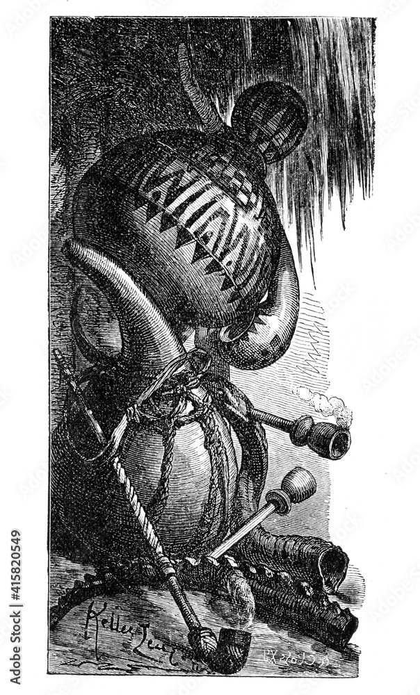 South African Bantu pipes and calabashes. Culture and history of Africa ...