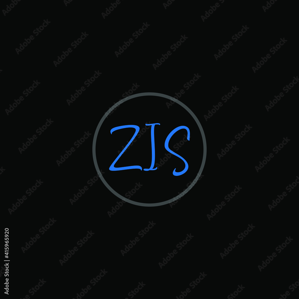 ZIS LOGO, ZIS ICON, ZIS VECTOR, ZIS LETTER, ZIS MINIMALIST, ZIS FLAT ...