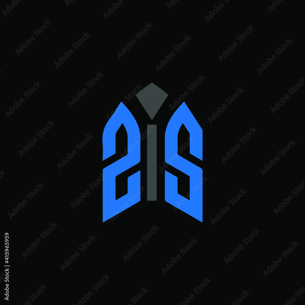ZIS LOGO, ZIS ICON, ZIS VECTOR, ZIS LETTER, ZIS MINIMALIST, ZIS FLAT ...