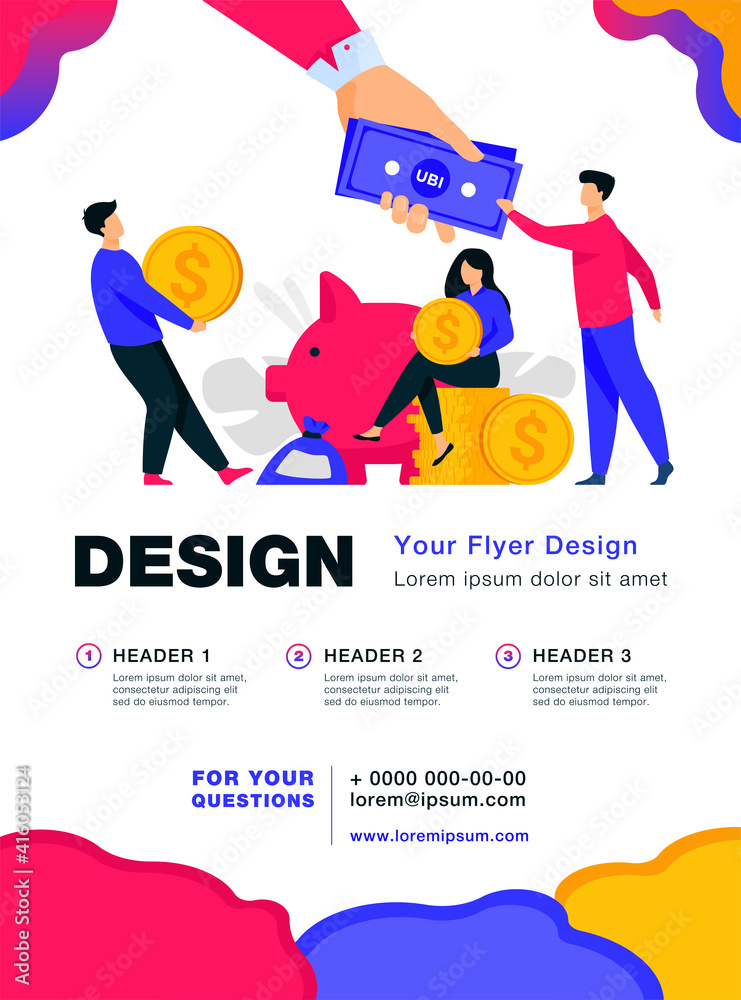 Social support concept. Residents getting basic benefits from ...