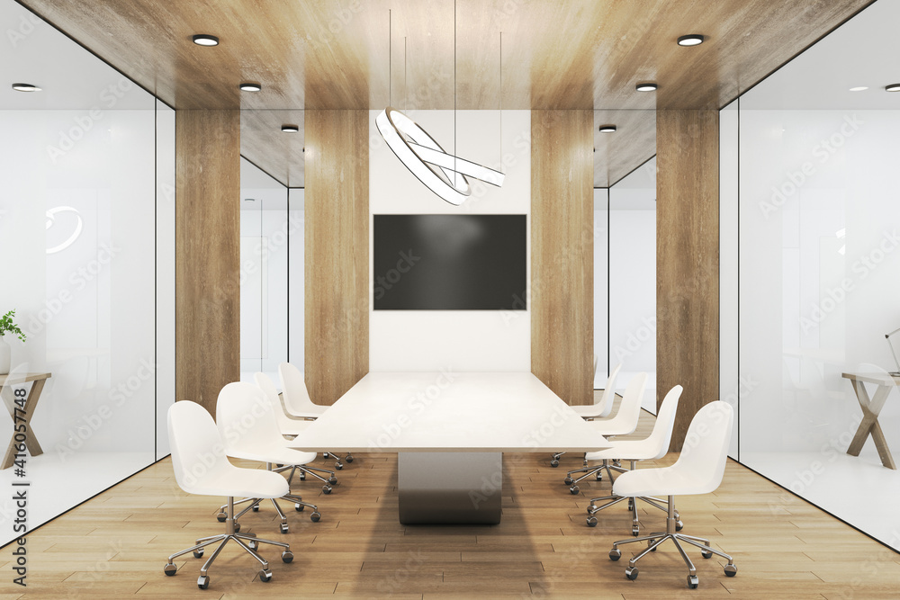 Modern Glass Conference Room