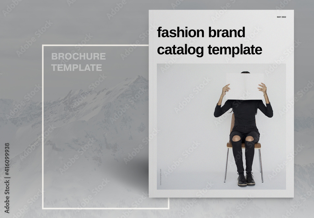 Fashion Catalog Layout Stock Template | Adobe Stock