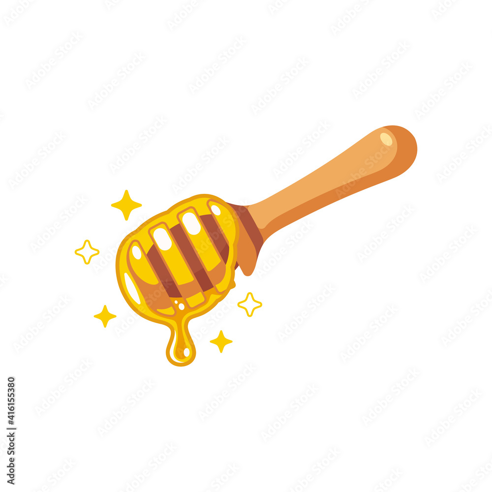 Honey Dipper Clip Art