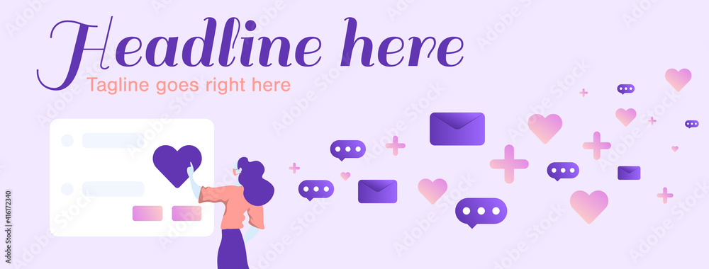 Digital health concept. Check your health, send emails and messages ...