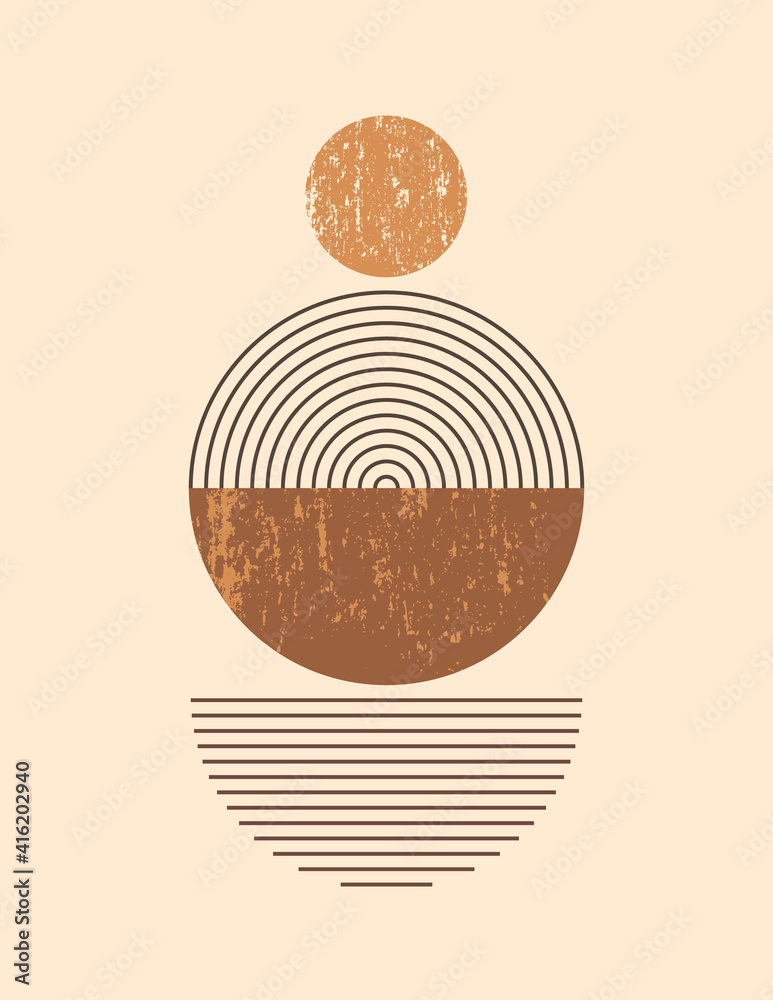 Simple Geometric Shape Art