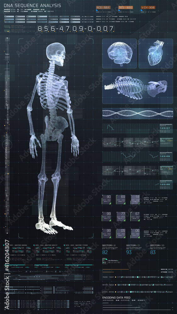 Vertical display format : Futuristic virtual holographic head up ...