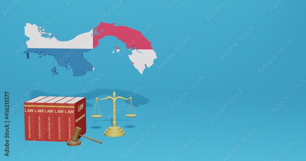panama law for TV infographics, social media content and free space can ...