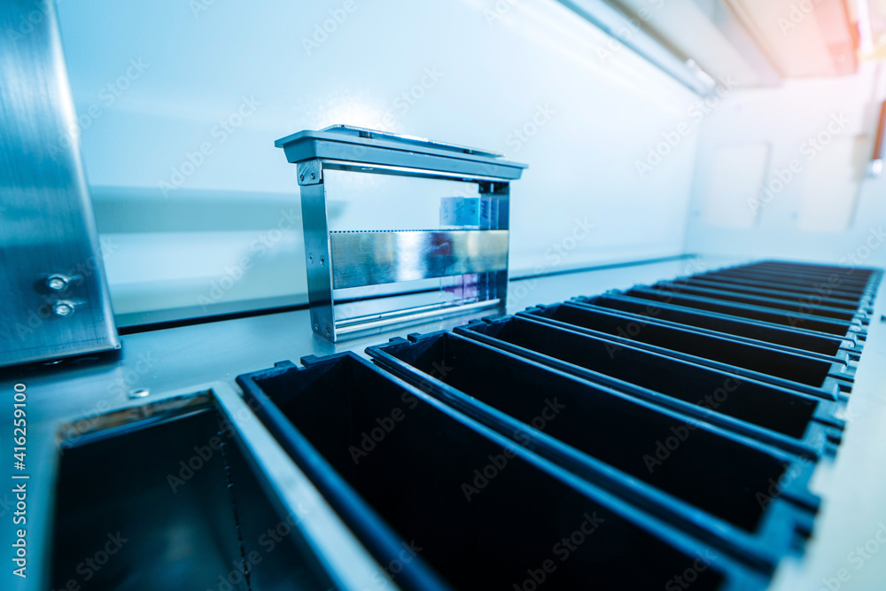 Sample dryer in laboratory, Histological examination (biopsy) Stock ...