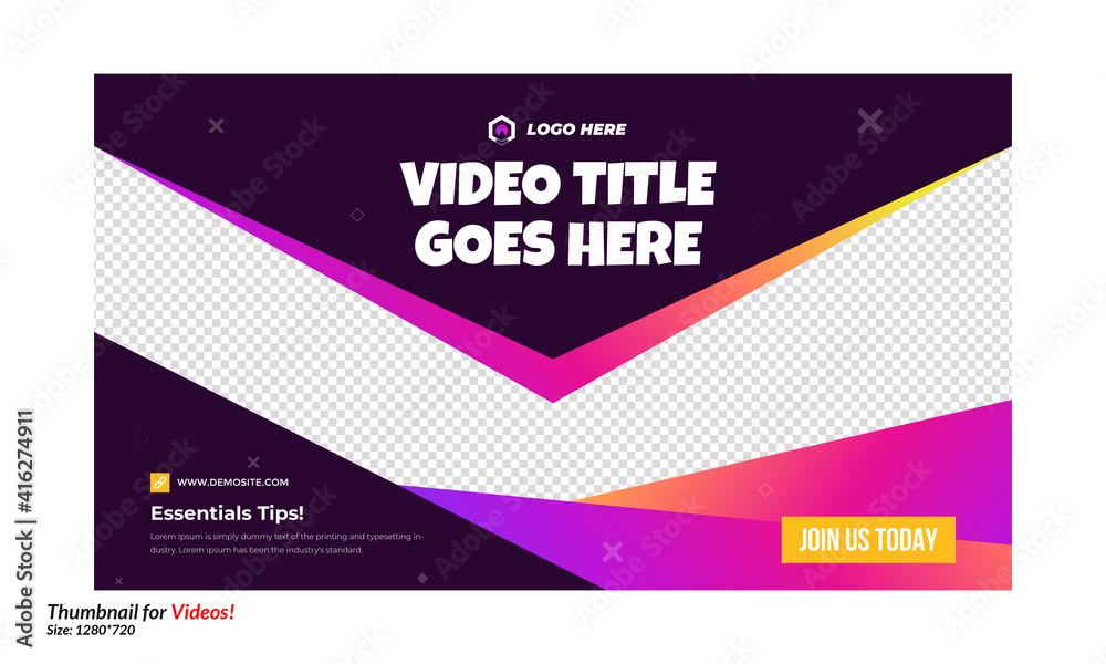 Editable thumbnail design for any videos customizable thumbnail design ...