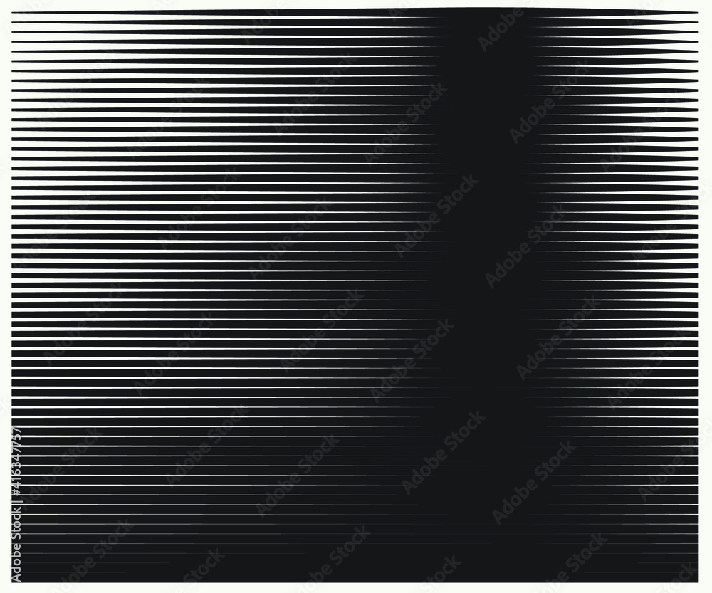 Horizontal lines. Design halftone element. Vector illustration. Line halftone pattern with ...