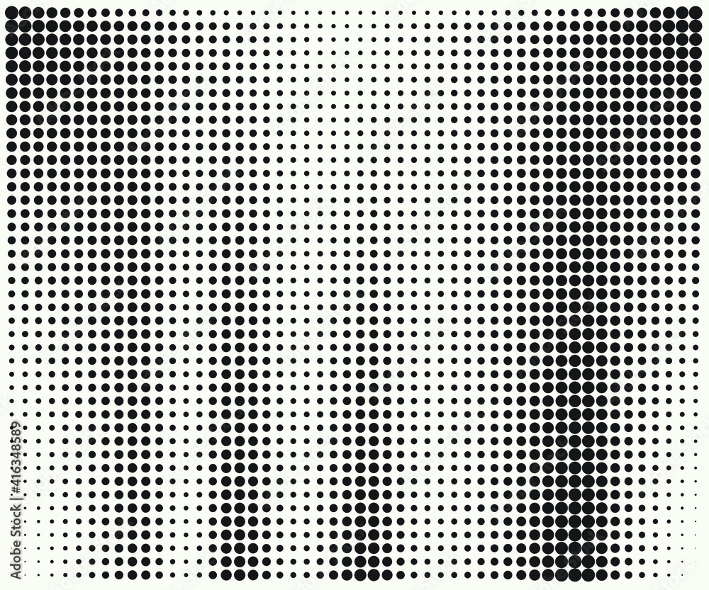 Horizontal lines. Design halftone element. Vector illustration. Line ...