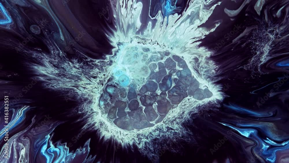 Abstract Liquid Painting Texture. Amazing organic background for visual ...